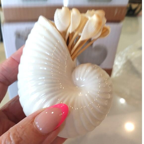 Two's Company | Dining | New Nautilus Shell Pick Holder For Appetizer ...